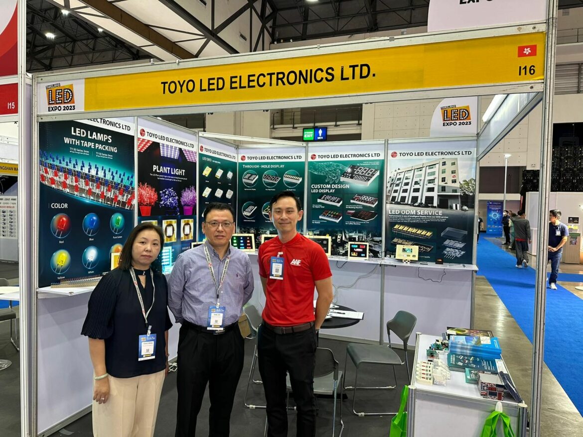 LED EXPO 2023 in Bangkok, Thailand - Toyo LED